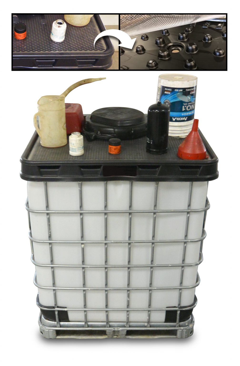 Tote-top funnel - Quatrex