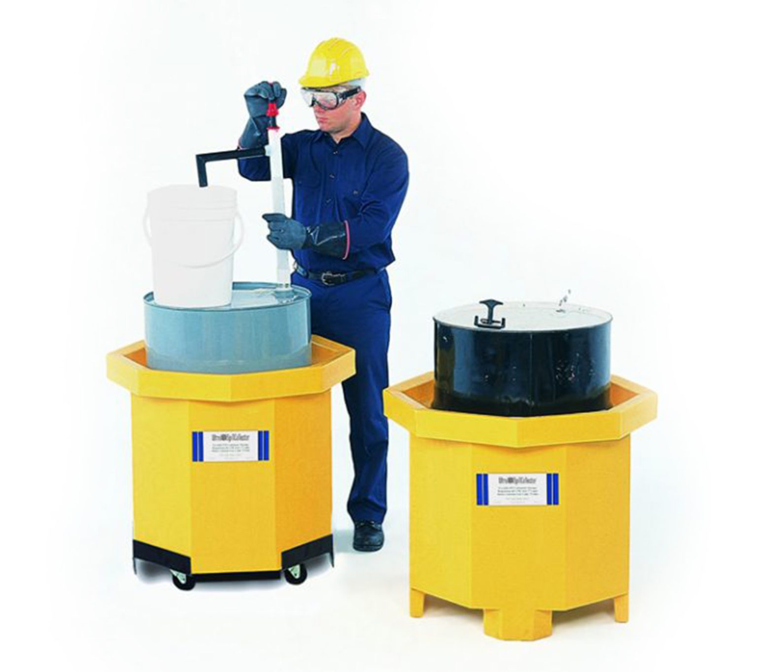Spill collector drums - Quatrex
