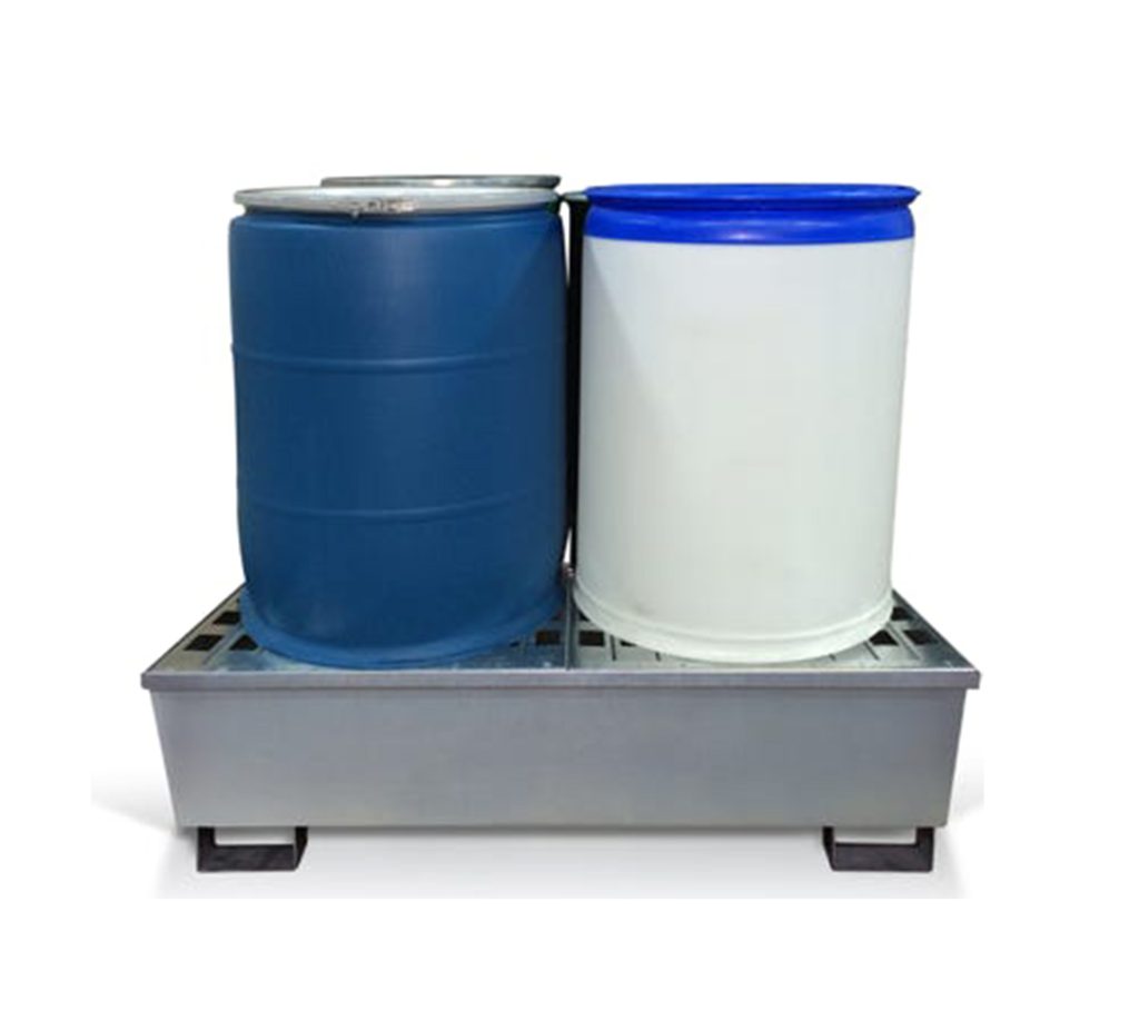 4 DRUM – Steel Spill Containment Pallet - Quatrex